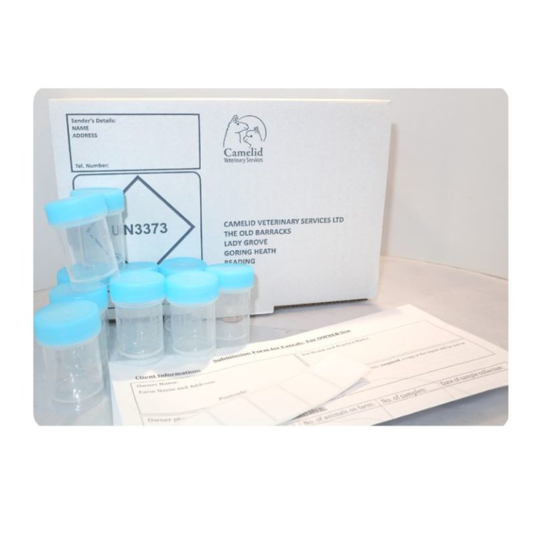Faecal Sample Mailing Kits - Camelid Veterinary Services