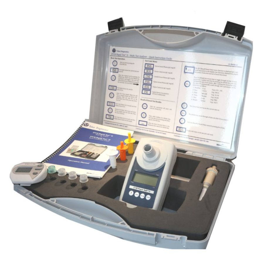DVM Rapid Test II Multi-test Analyser - Camelid Veterinary Services